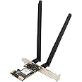 Amazon | AW-XB530NF MT7922 RZ616 2.4G/5G/6Ghz トリプルバンド PCIe WiFi 6E Bluetooth 5.2 アダプターカード Win10 ...