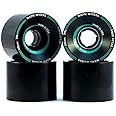 Amazon | NAMI WHEEL 波 ナミ ウィール ロングスケートボード ロングスケート フリースタイル ウィール 66mm ブラック ...