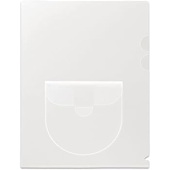 Amazon | テージー クリアホルダー(CDポケット付) A4 5P クリア CC-145 | クリアホルダー | 文房具・オフィス用品