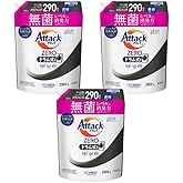 Amazon | デカラクサイズ アタックZERO 洗濯洗剤 液体 アタック液体史上 最高の清潔力 ドラム式専用 詰め替え | デカラクサイズ | 液体洗剤