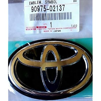 Amazon | TOYOTA (トヨタ) 純正部品 シンボル エンブレム 品番90975-02086 | 車＆バイク | 車＆バイク
