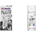 Amazon | ホルツ アルミホイール 補修 アルミパテ Holts MH145 & 仕上用上塗りスプレー タッチガン クリア 60ml ...