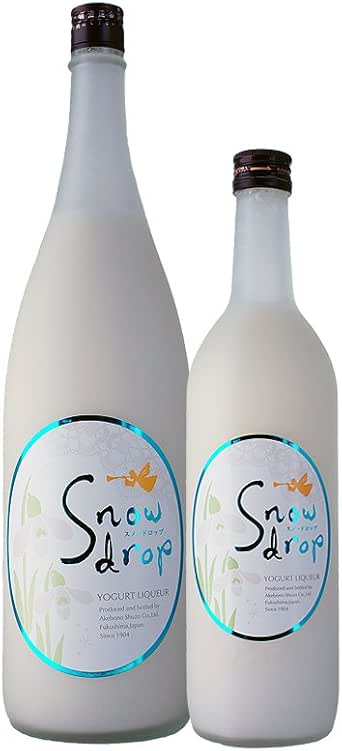 Amazon.co.jp： スノードロップ snowdrop レギュラー720ml 【曙酒造 福島県 会津】日本酒 日本酒ベースリキュール ギフト 贈り物 ヨーグルト酒…: 食品・飲料・お酒