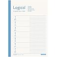 Amazon.co.jp: ロジカルダイアリー 2025年 見開き2週間A／A5／ホワイト NS-A504-25AW【PT1】 : 文房具・オフィス用品