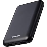 Amazon | エレコム モバイルバッテリー 大容量 10000mAh USB PD対応 20W Type-C×1 USB-A×2 ケーブル付属 【 iPhone Pixel OPPO ...
