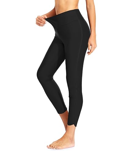 Swim Leggings For Women Cokar Women's UPF 50+ Surfing Leggings - Sun ...