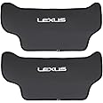 Amazon | LEXLEYS レクサス ES 10系（2018年10月~現行）専用設計 キックガード シート バック マット キックガード 後部座席シートバックプロテクター 内装 汚れ防止 ...