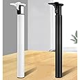 Amazon.co.jp: REENEW 金属鋼の折りたたみ式の足 調節可能な脚の家具の足 伸縮式テーブル脚 安定 家具脚 冷間圧延鋼製伸縮バーデスク脚 高さ調節 折りたたみ式テーブルの脚 ...