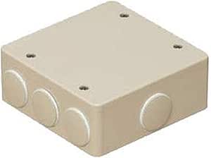 Amazon.co.jp: 未来工業 PVKボックス 防水型・おねじキャップ付 大形四角深型 ベージュ 1個価格 PVK-BLNPJ : 産業・研究開発用品