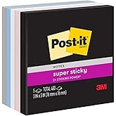 Post-it Recycled Super Sticky Notes Bali Collection 76mm x 76mm 654 ...