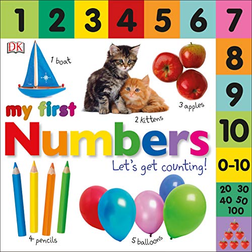 Amazon | Tabbed Board Books: My First Numbers: Let's Get Counting! (My ...