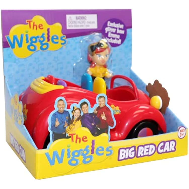 THE WIGGLES Big Red Car **NOT WORKING** Musical Toy 8 Spin Master 2003 ...