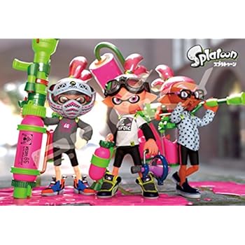 Amazon | 1000ピース ジグソーパズル スプラトゥーン Splatoon(50x75cm) | ジグソーパズル | おもちゃ