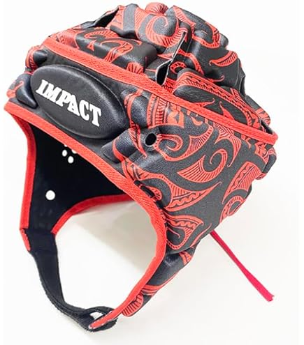 Amazon | IMPACT V2 Premium Vented マオリ マルチカラー 黒×赤×緑 (S