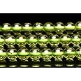 Amazon.co.jp: 【福縁閣】ミャンマー産 ペリドット(橄欖石) 4mm 1連（約38cm） _RG626-4 天然石 パワーストーン : ファッション
