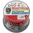 Amazon.co.jp: HIDISC 録画用DVD-R CPRM対応 4.7GB 16倍速 50枚 スピンドルケース ワイドプリンタブル HDDR12JCP50 : パソコン・周辺機器