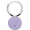 Amazon | iFace スマホリング 薄型 iPhone/Android対応 360度回転 フラットタイプ (ペールパープル)【リングホルダー アイフェイス 落下防止 スタンド スマート ...