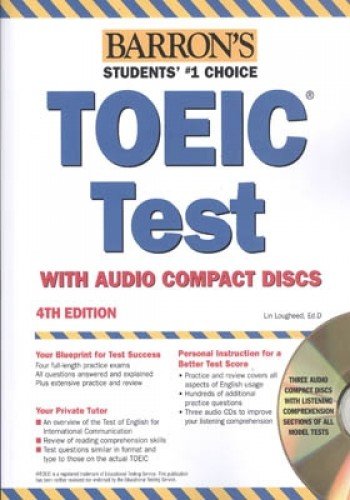 Amazon | Barron's TOEIC Test 4th edition | Lougheed Ph.D., Lin ...