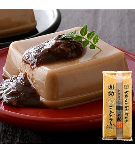 Amazon | 大覚総本舗 和風ブランマンジェ 胡麻ふるり 黒胡麻 (生菓子