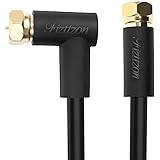 Amazon | TARO'S アンテナケーブル 3M 4K8K放送(3224MHz)対応 S-4C-FB 4C同軸 地デジ・BS・CS・CATV放送対応 金メッキプラグ L型プラグ（差込式 ...