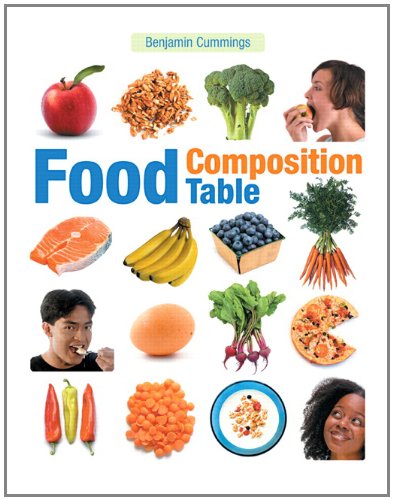 Amazon | Food Composition Table | Pearson Education | Food Counters