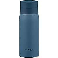 Amazon.co.jp : 【WEB限定】タイガー 水筒 350ml 氷止め付き スクリュー マグボトル ステンレスボトル 真空断熱ボトル 保温保冷 在宅 タンブラー利用可 セルリアンブルー ...