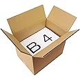 Amazon.co.jp: アースダンボール ダンボール 100サイズ 重量物用 B4 10枚セット 8mm厚 段ボール 100 強化 ...
