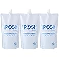 Amazon | 次亜塩素酸（弱酸性） 詰替パウチ400mL 3本 除菌・消臭スプレー用 iPOSH アイポッシュ【アルコール・香料・着色料不使用】 | アイポッシュ | 除菌剤