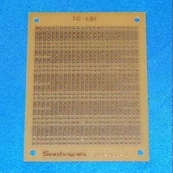 Amazon | サンハヤト 小型ユニバーサル基板 ICB-93S-2 | 基板 | 産業・研究開発用品 通販