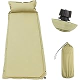 Amazon.co.jp: regaluna 車中泊マット インフレーターマット 極厚 防災 エアーマット 8cm (Black) : スポーツ＆アウトドア