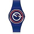 Amazon | [スウォッチ] 腕時計 SWATCH BLUE TO BASICS THE JANUARY COLLECTION ...
