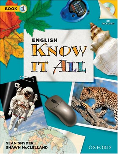 Amazon | English Know It All Book 1 | Snyder, Sean, Mcclelland, Shawn ...