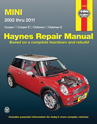 Amazon | Mini Cooper, Cooper S, Clubman & Clubman S: 2002 Through 2011 ...