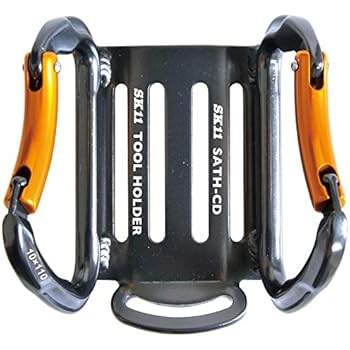 Amazon | SK11 アルミツールフック HG アルミ鍛造極太カラビナ ブラック 10×110mm SAC-TFA | DIY・工具・ガーデン