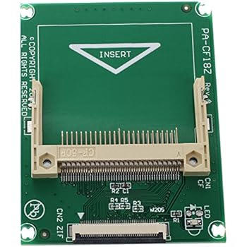 Amazon.co.jp： 変換名人 CFカード → 3.5"IDE変換アダプタ 40ピン(オス) CFIDE-401LA: パソコン・周辺機器