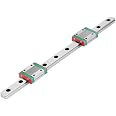 Amazon | SEAFRONT 1pc 250mm MGN12ミニチュアリニアレールガイドレール12mm幅+ 2pcs MGN12B ...