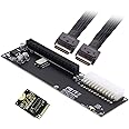 Amazon.co.jp: cablecc PCI-E 3.0 M.2 M-Key to Oculink SFF-8611 SFF-8612 ホストアダプター GPD Win Max2 外付け ...