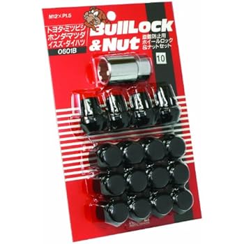 Amazon | KYO-EI [ 協永産業 ] Bull Lock [ 袋タイプ 21HEX ] M12 x P1.5 4H車用 [ 個数：16P ] [ 品番 ] 0601 | ロック ...