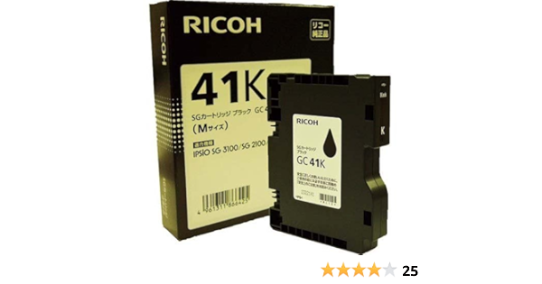 SGカートリッジ リコー（RICOH）純正インク GC41K - www.bournefield.be