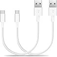 Amazon.co.jp: USB Type C ケーブル(2本セット, 0.3m) Suptopwxm USB-A & USB C ケーブル【2.4A対応急速充電/速度480Mbps】タイプ ...