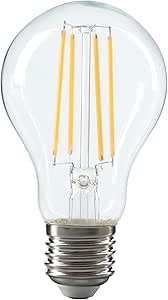 Amazon.co.jp : 共同照明 LED電球 E26 60W形相当 フィラメント クリアタイプ GT-B-D8WW-E26 電球色 2700K 一般電球 8W 800lm PS60 ...