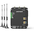 LINOVISION Industrial 4G LTE Cat4 Cellular Router with Wi-Fi, Enhanced ...
