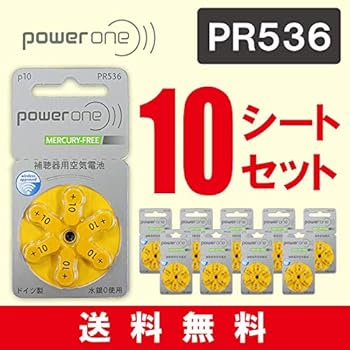 Amazon.co.jp： シグニア 補聴器電池 PR536 10パック（60粒入り） 空気電池: ホーム&キッチン