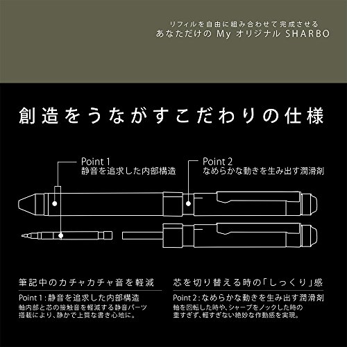 ゼブラ 多機能ペン シャーボX ST3 限定色 フレッシュネイビー SB14-FC-NV | 文具百貨