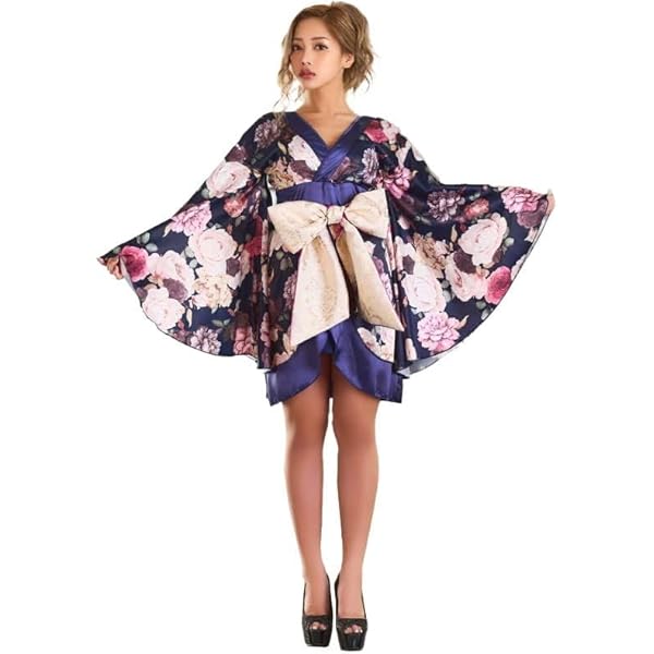 Amazon.co.jp: [LoveRich] ラブリッチ 【3カラー/2点セット】 和柄 花