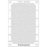 Amazon | サンハヤト 小型ユニバーサル基板 ICB-86 | 基板 | 産業・研究開発用品 通販