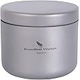 Amazon｜Boundless Voyage 純チタン 茶筒 キャニスター コーヒー＆ティー キャニスター 保存容器 遮光 保存缶 軽量 アウトドア 旅行 キャンプ 家庭用 (35ml ...