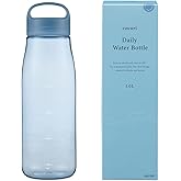 Amazon.co.jp: マーナ (marna) Daily ウォーターボトル 500ml (パッキンレス) グラスのような滑らかな口当たり (軽量/食洗機対応) 水筒 ドリンクボトル ...