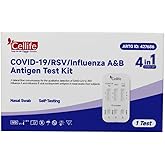 Fanttest 3-in-1 Combo RAT Test, Influenza Flu A/B and COVID-19 Rapid ...