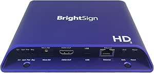 Amazon | (ブライトサイン) BrightSign HD1023 フルHD 拡張I/O HTML5プレーヤー | Brightsign ...